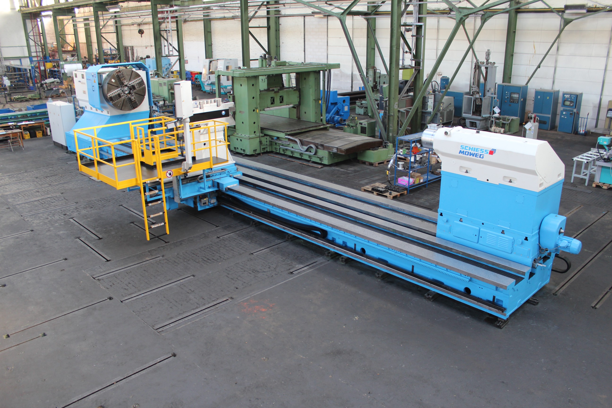 CNC Schwerdrehmaschine KRAMATORSK - Schiess Moweg