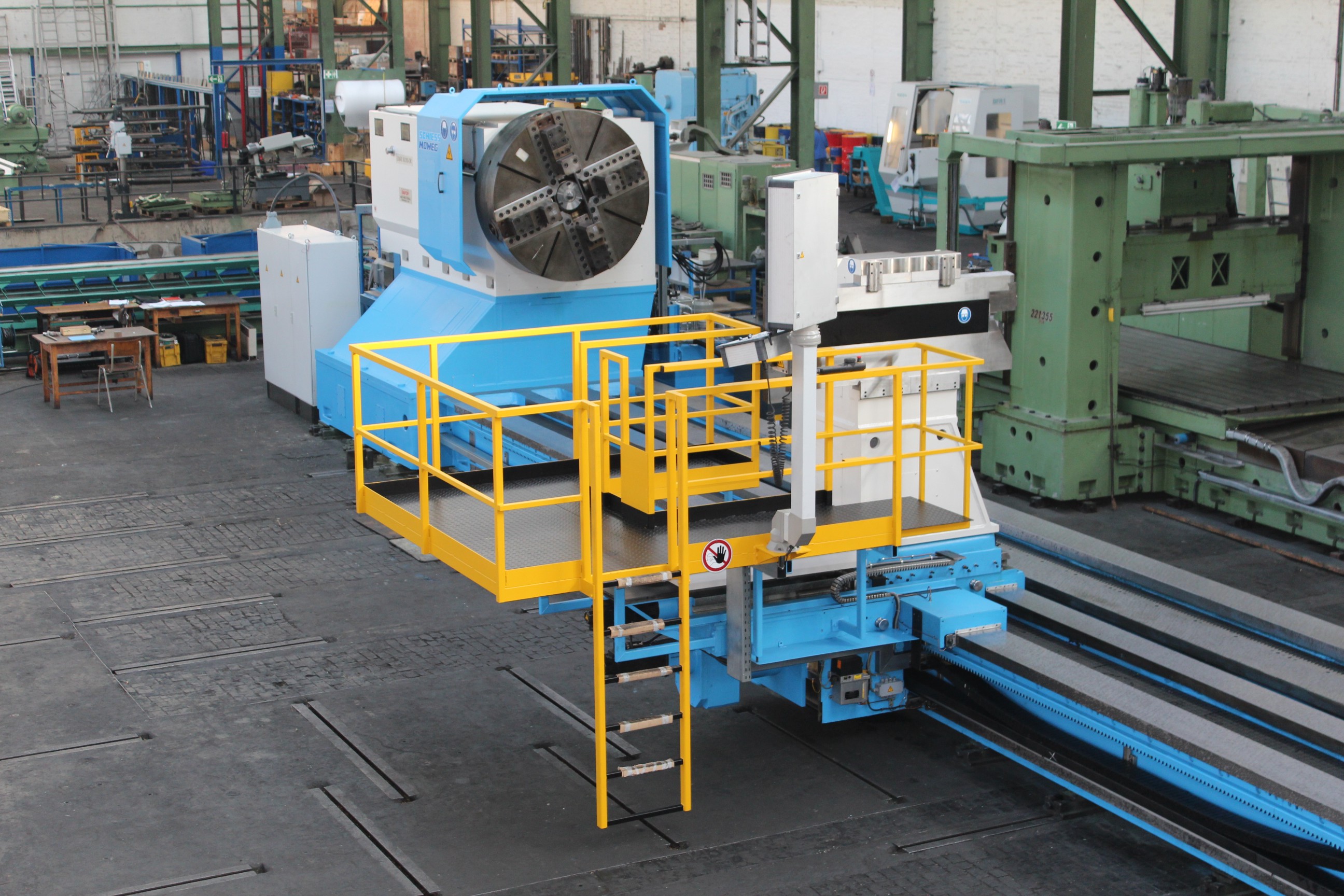 CNC Schwerdrehmaschine KRAMATORSK - Schiess Moweg