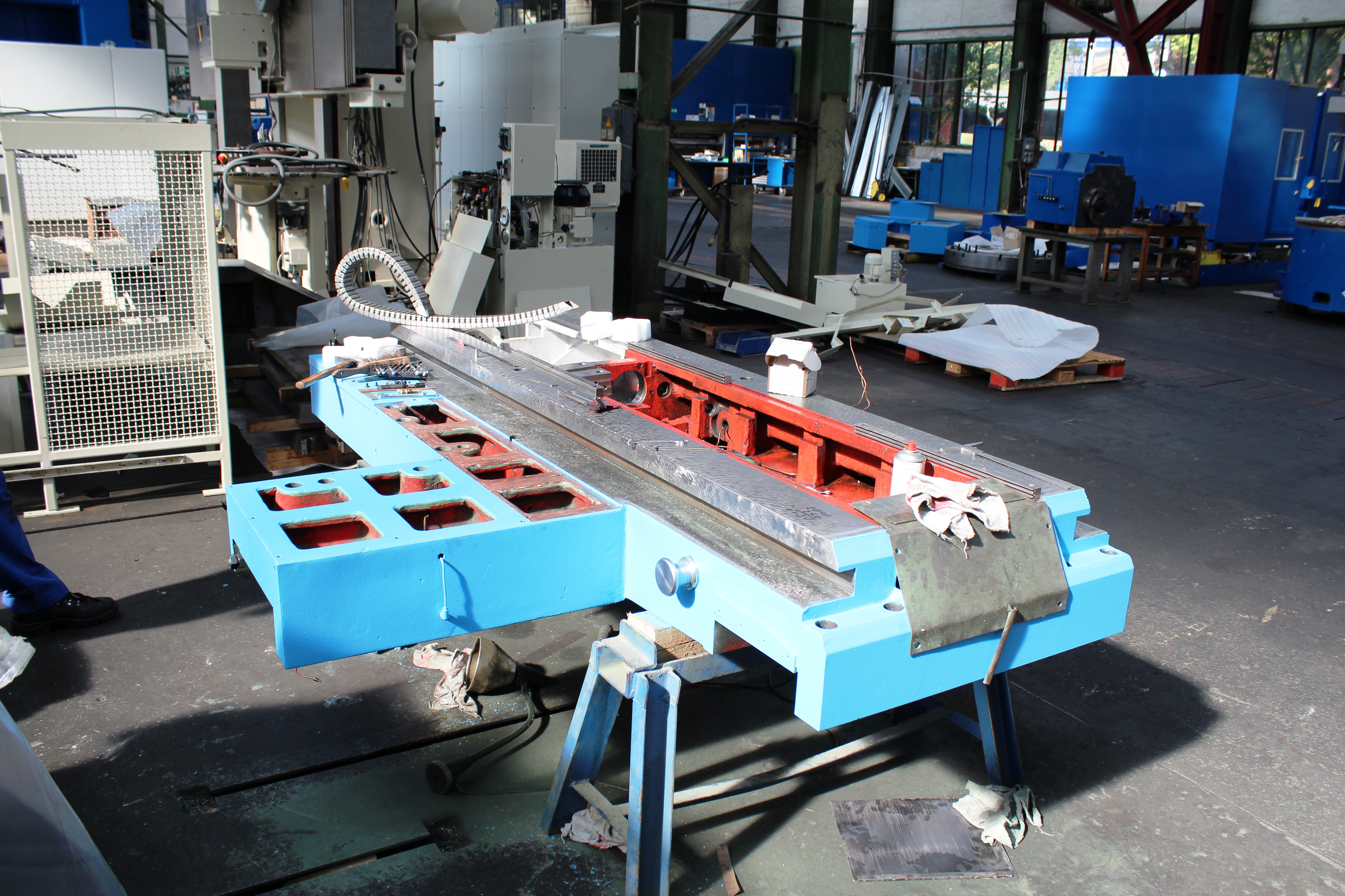 CNC Schwerdrehmaschine KRAMATORSK - Schiess Moweg